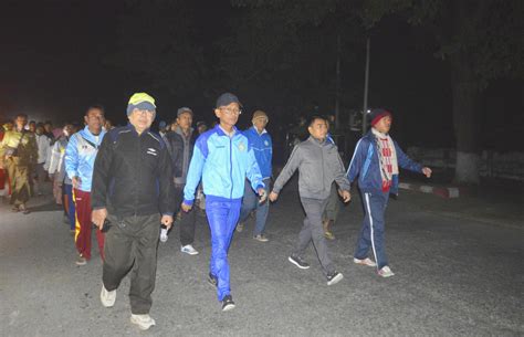 မြို့သစ်မြို့နယ်၌ ဒီဇင်ဘာ အားကစားလ စုပေါင်းလမ်း လျှောက်ပွဲ ဒုတိယပတ်စည