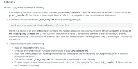 Solved 11 11 LAB Accumulative Sum Of Complex Numbers Chegg Com