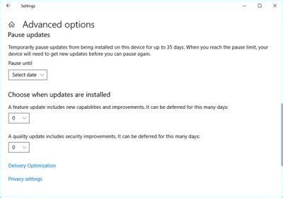 How To Pause Windows Update In Windows Up To Days