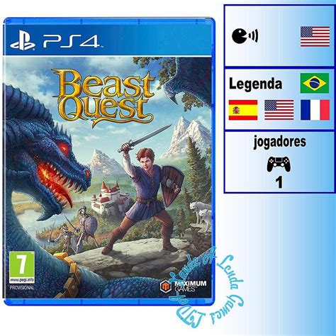 Comprar Beast Quest Para Ps4 Mídia Física Xande A Lenda Games A