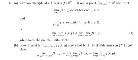 Solved A Give An Example Of A Function Fr2→r And A Point