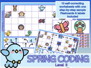 SPRING CODING LEVEL By Once Upon Coding TPT