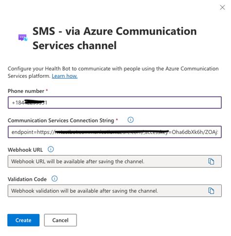 Azure Communication Sms Services Healthcare Agent Service Healthcare Agent Service