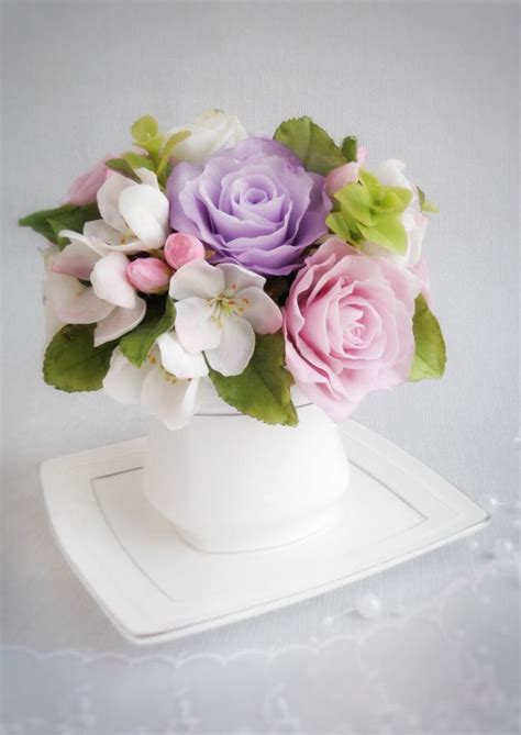 Букеты ручной работы Мини Букетик из холодного фарфора Май Юлия ЦветАлейка Ярмарка Ма