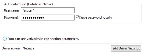 netezza username in lowercase · issue 14326 · dbeaver dbeaver · github