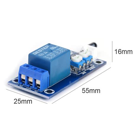 Vibration Sensor Trigger Board Relay Switch Module For Diy Alarm System