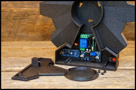 Open Source Hardware Logo Led Lamp By Tgsparky77 Download Free Stl Model