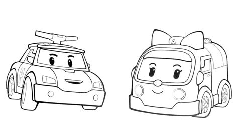 Coloriage Robocar Poli Coloriages Pour Enfants Imprimer