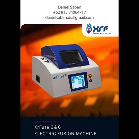 Xrf Fusion Equipment Xrfuse6 Electric Fusion Machine Alat Laboratorium Umum Dasa Windu Sejahtera