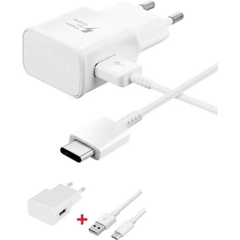 Chargeur Secteur Samsung Galaxy J Plus J J J Plus Charge Rapide Câble Micro USB