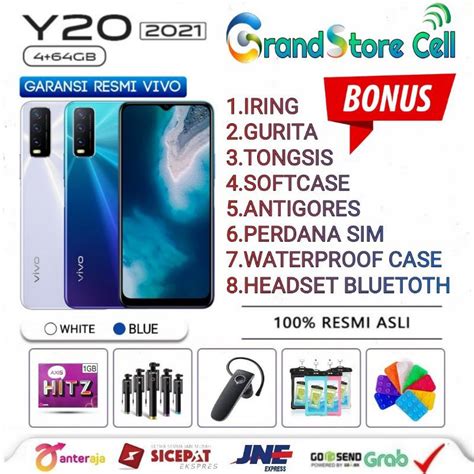 Jual Vivo Y Ram Gb Garansi Resmi Vivo Indonesia Shopee Indonesia
