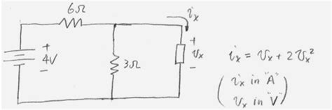 Solved The Nonlinear Circuit Element Shown Below Has Chegg