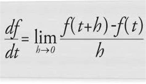 High School Calculus Equation