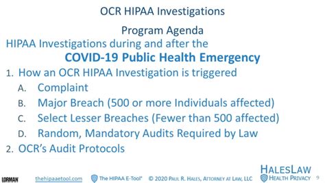 What Ocrs Hipaa Audit Protocol Is And How It Covers The Hipaa Rules — Video Lorman Education