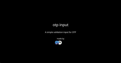 Otp Input