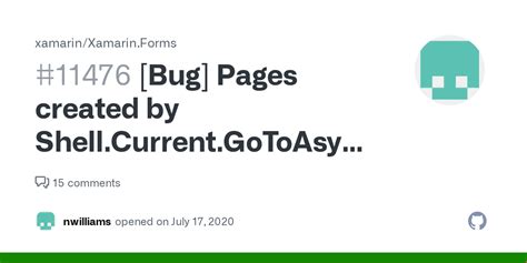 [bug] pages created by shell current gotoasync are not re used or
