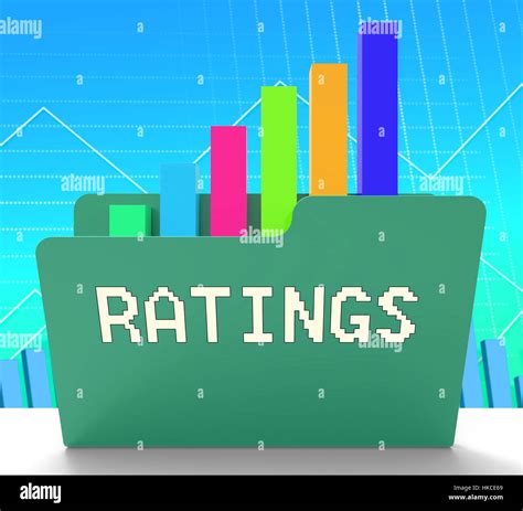 Ratings File Graph Indicating Chart Classification 3d Rendering Stock Ratings File Graph Indicating Chart Classification 3d Rendering Stock