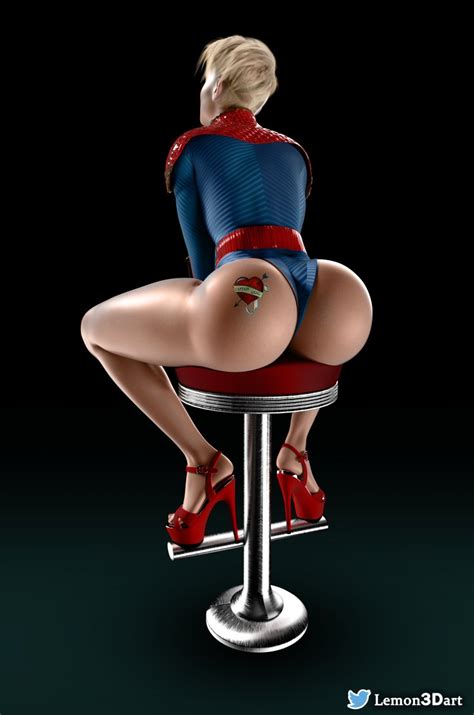 Rule 34 1girls 3d Ass Back View Big Ass Blonde Hair Brie Larson Captain Marvel Carol Danvers