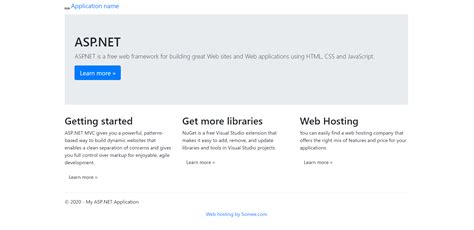 I Tried Hosting An ASP NET C Web Application On Somee And I Am Not Able To Display My