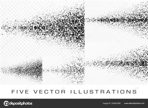 Abstract Particles On Transparent Background Stock Vector By Majcot