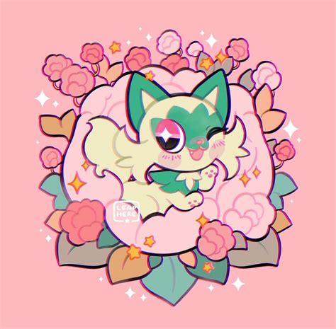 Sprigatito Pokemon Drawn By Leaphere Danbooru