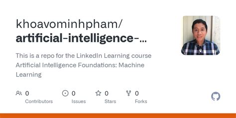 Github Khoavominhphamartificial Intelligence Foundations Machine