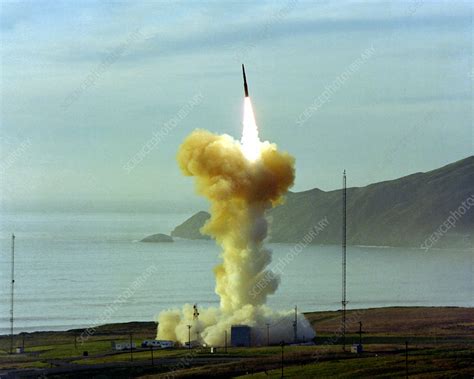 Minuteman Nuclear Missile Launch 1981 Stock Image C0284096