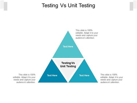 Testing Vs Unit Testing Ppt Powerpoint Presentation Inspiration Deck