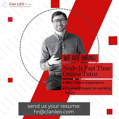 sangeetha g on linkedin node js part time online tutor are you expert in backend technologies…