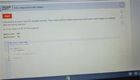 Solved Challenge 442 Read And Format Integers Activity
