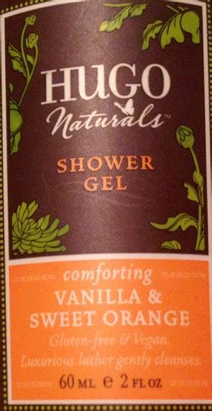 Shower Gel Vanilla And Sweet Orange By Hugo Naturals Rumbo Verde