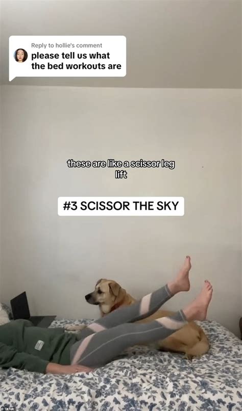 Woman Reveals Lazy Bed Workout That Helped Her Lose 35lbs Daily Mail Online