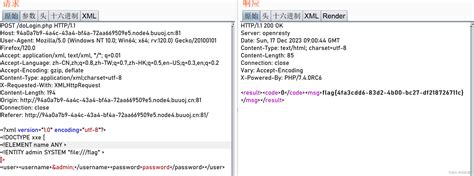Xxe漏洞 Nctf2019 Fake Xml Cookbook1 Nctf2019 Fake Xml Cookbook 1 Csdn博客