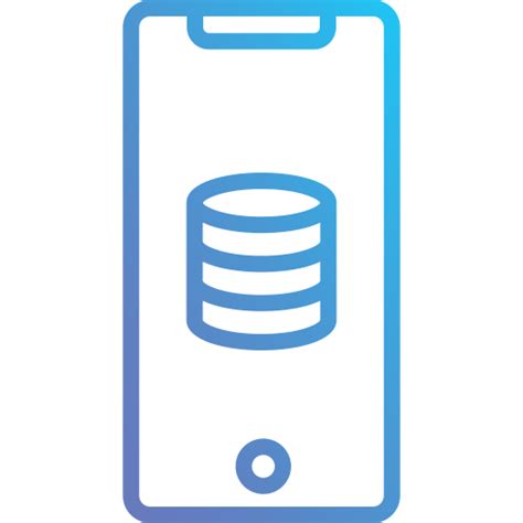 Database Generic Gradient Icon