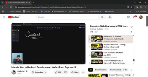 Tanish Gupta On Linkedin Backenddevelopment Codehelp Expressjs Mongodb Mernstack