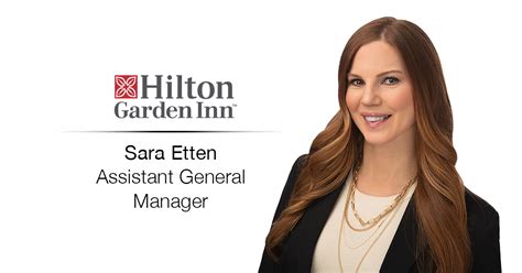 Ghidorzi Hotel Group Announces Sara Etten As Assistant General Manager Of Hilton Garden Inn