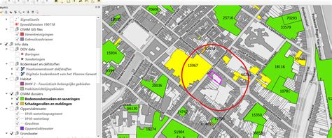 wrong polygons displayed in qgis spatial query geographic information