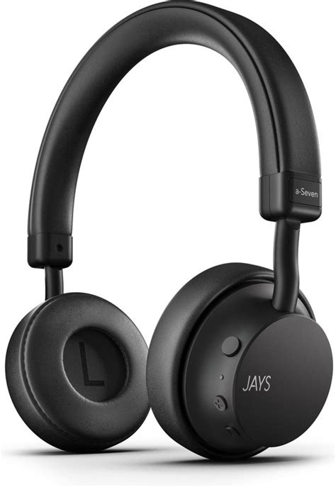 Jays Headphone A Seven Wireless On Ear Headphones Black Bol