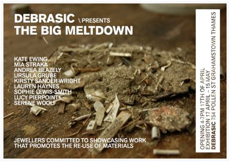 Left Field An Artist Run Initiative Lucy Pierpoint The Big Meltdown At Debrasic Thames