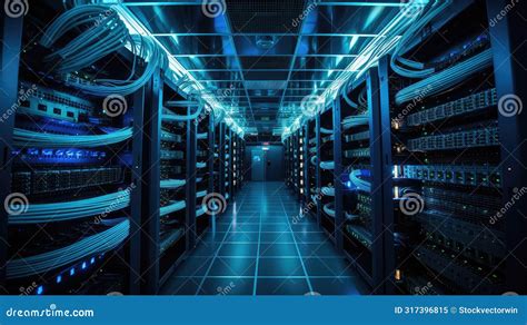 Management Cabling Royalty Free Illustration 313811196