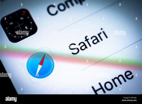Apple Safari Web Browser Hi Res Stock Photography And Images Alamy