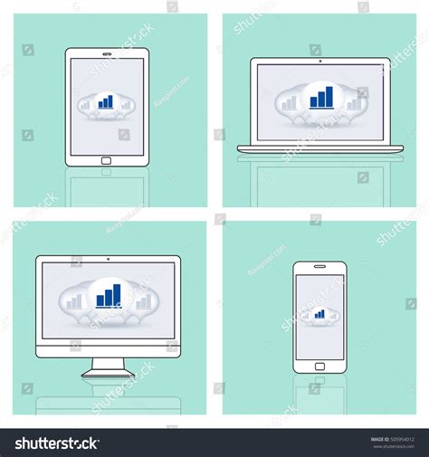 차트 그래프 데이터 보고서 분석 다이어그램 스톡 일러스트 505954012 Shutterstock