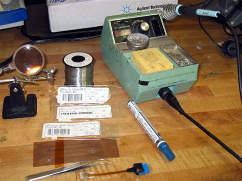 Flex Circuit Soldering Assembly Tutorial And Notes William R Provancher