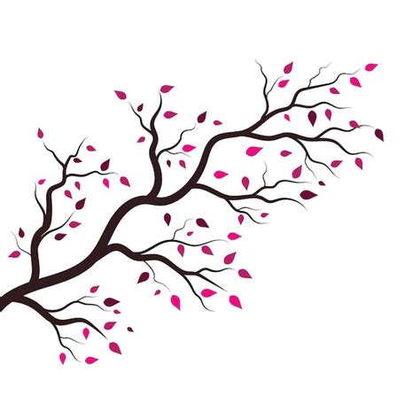 Premium Vector Tree Branch Vector Ilustration Design