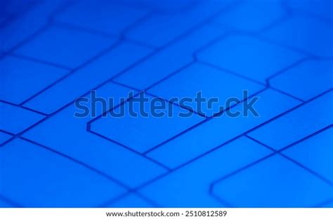 Blue Ic Circuit Line Themed Background Stock Illustration 2510812589 Shutterstock