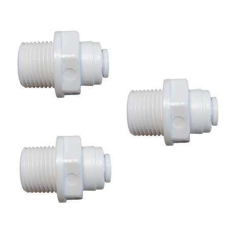 Фитинг прямой для фильтра трубка 1/4"- наруж. резьба 3/8" - 3шт купить ...