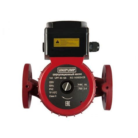 Циркуляционный насос UNIPUMP UPF 40-160 27361: характеристики ...