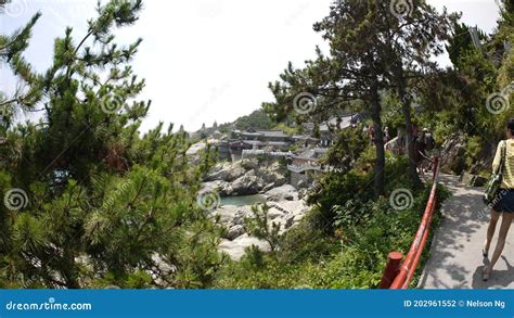 Haedong Yonggung Temple Is A Buddhist Temple In Busan South Korea Editorial Photography