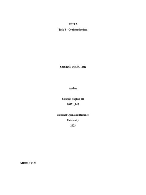 Unit 2 Task 4 Pdf Water Natural Environment