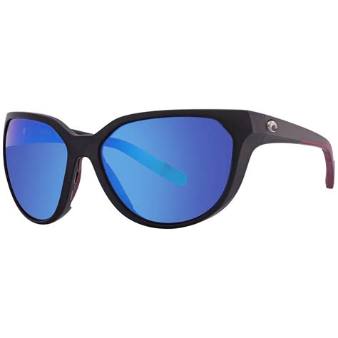 Costa Del Mar Mayfly Blue Miirror Polarized Glass Ladies Sunglasses